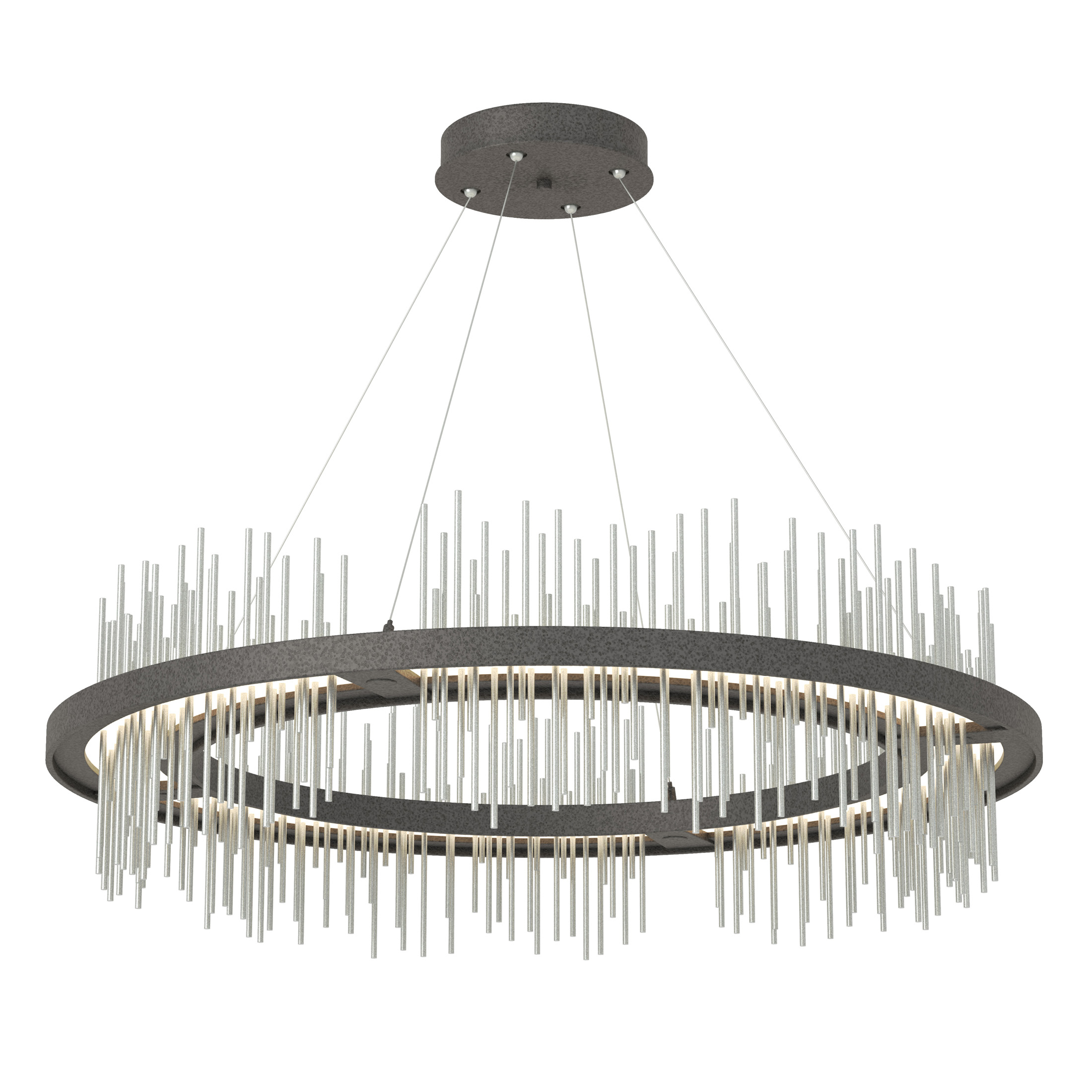 Hubbardton Forge 139656-1016 Gossamer LED 38 inch Natural Iron and ...