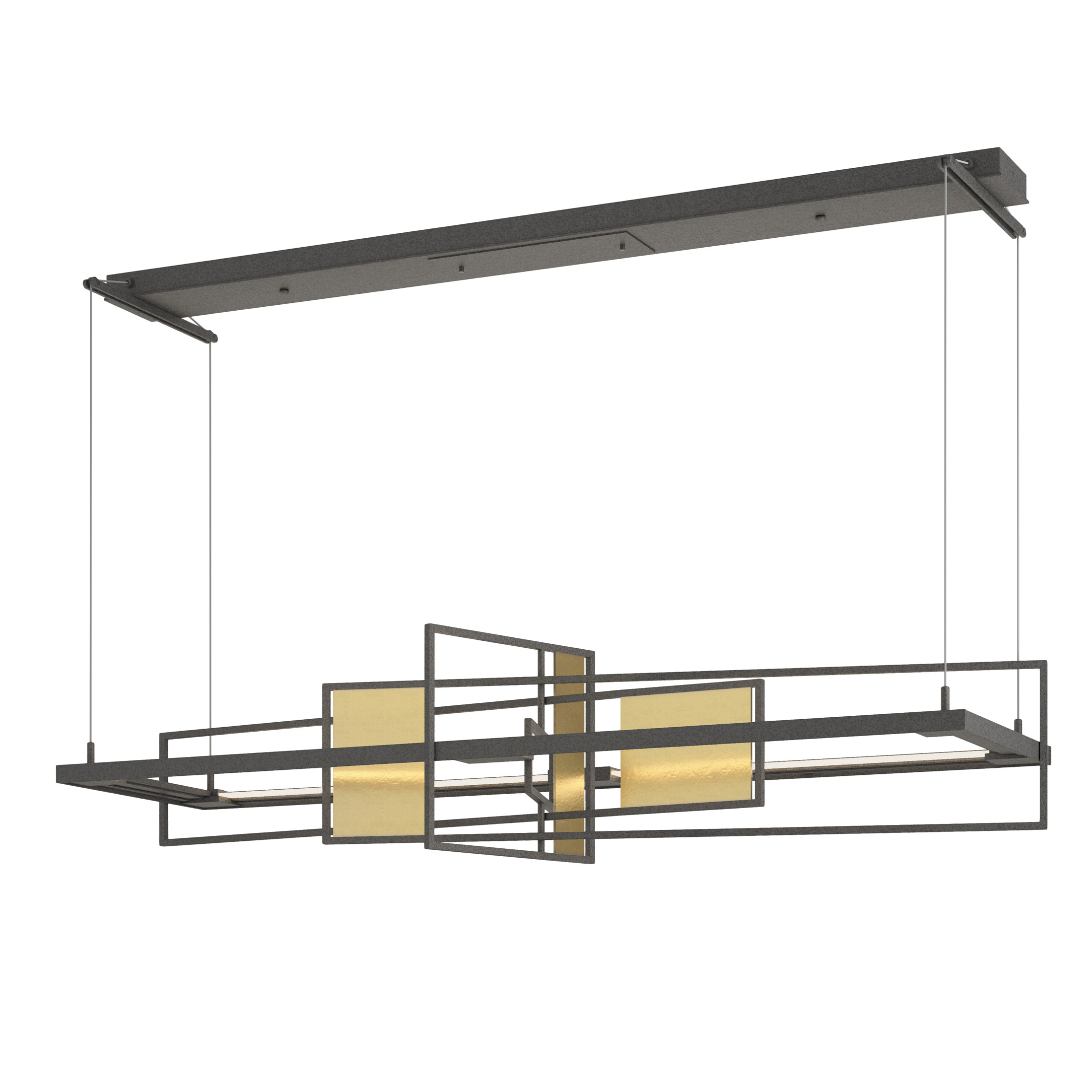 Hubbardton Forge 139754-1051 Summer LED 54.2 inch Natural Iron and ...