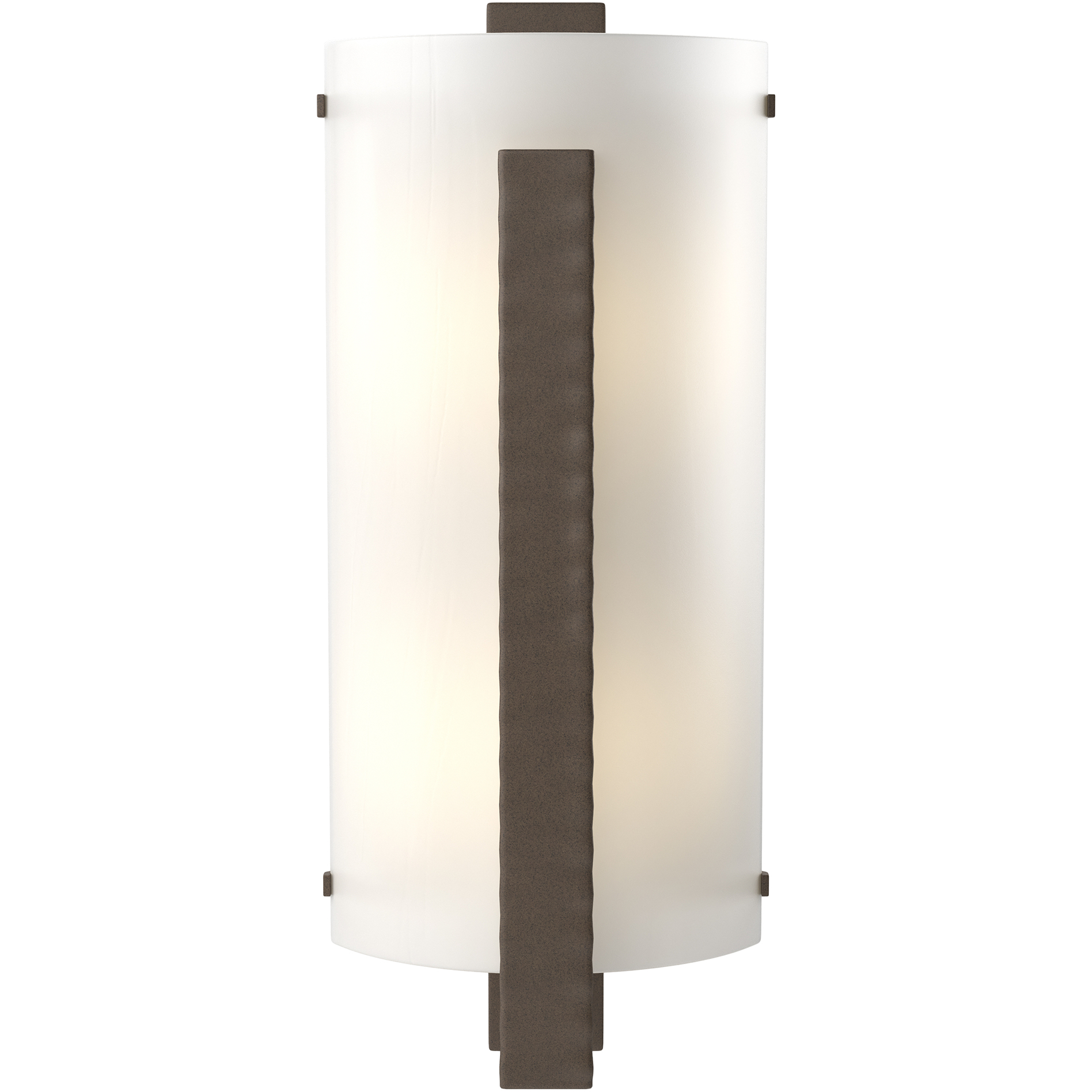 Hubbardton Forge 206729-1068 Forged Vertical Bar 2 Light 7.5 inch Ink ...